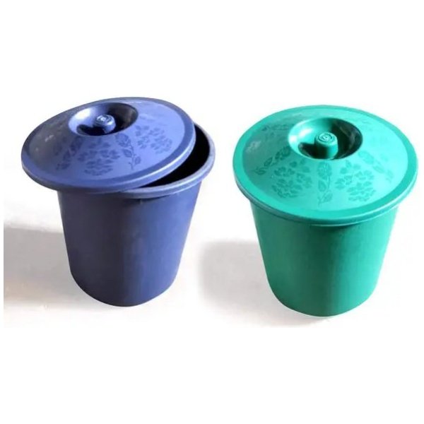 Dustbin small (7ltr) Made out of plastic waste Recyclean India