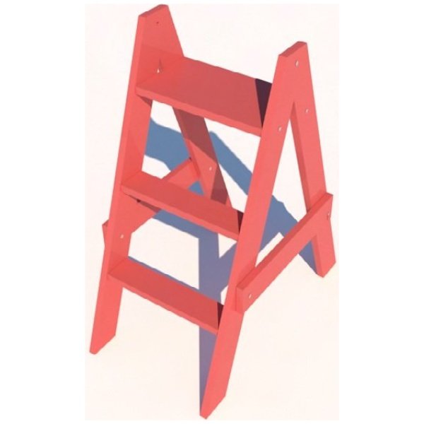 Recycled Plastic Industrial Ladder Recyclean India